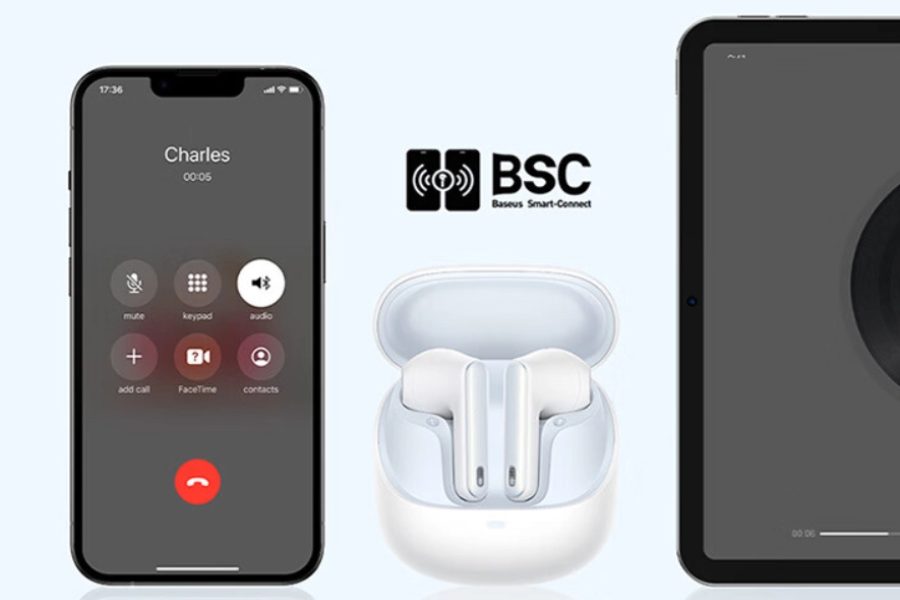 Baseus M3 semi-in-ear earbuds with active noise cancellation launched