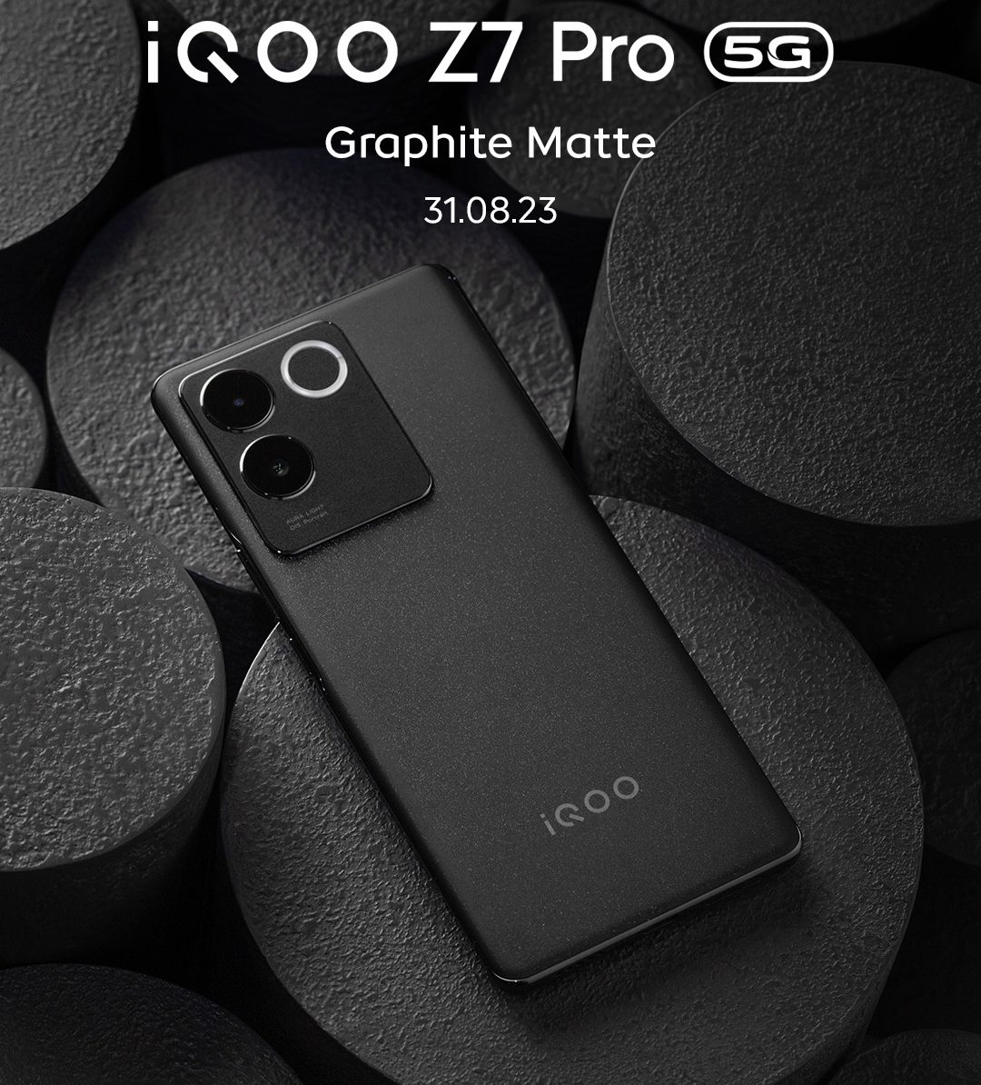 iQOO Z7 Pro 5G Graphite Matte color option, 8GB RAM & Curved display ...