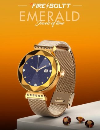 Fire-Boltt Emerald smartwatch crafted for women packing a 1.09-inch ...