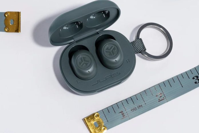 JLab's new earbuds are so small they fit in your keychain
