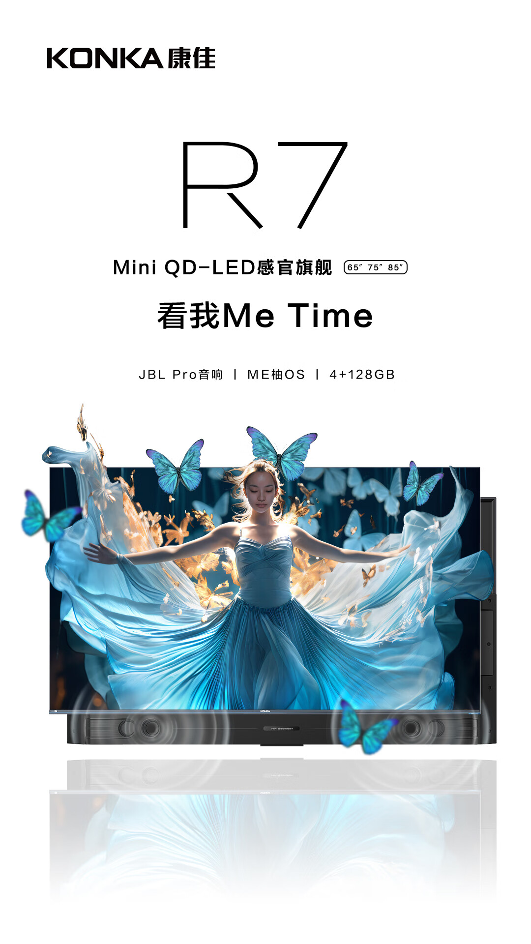 Konka launches Mini QD-LED TV R7 series with 144Hz refresh rate ...