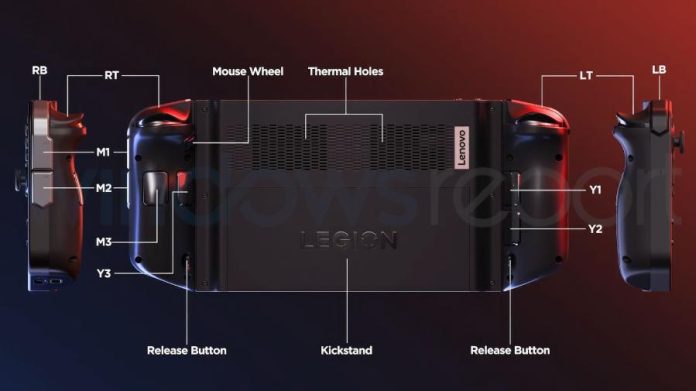 Lenovo Legion Go specs and features revealed in leaked images