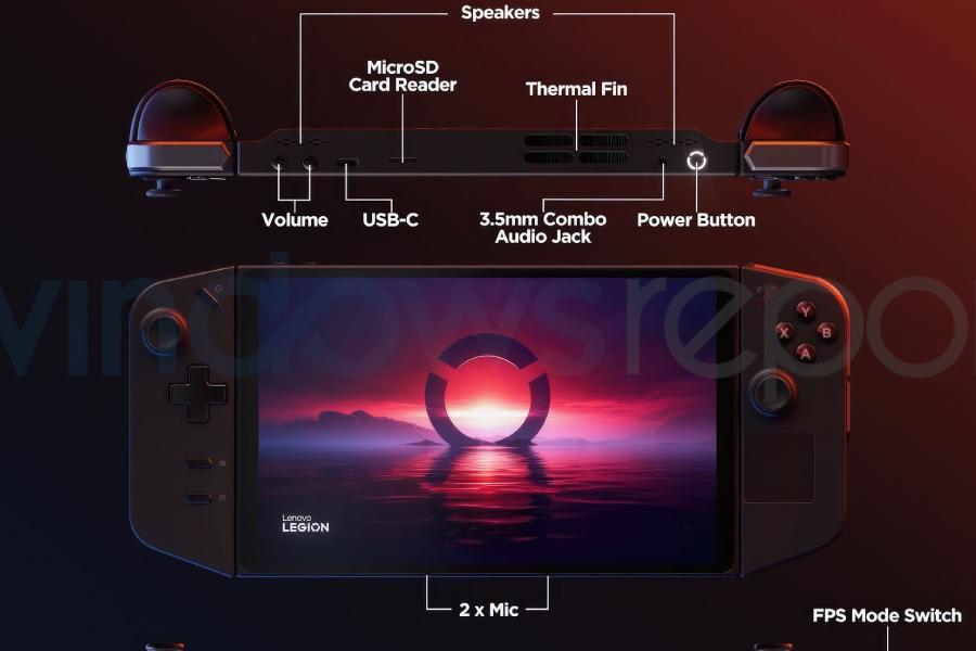 Lenovo Legion Go specs and features revealed in leaked images