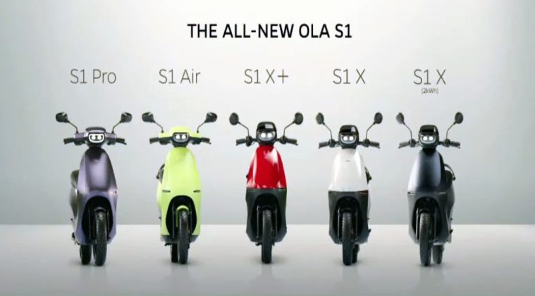 Ola S1X and S1 Pro 2nd Gen models launched in India starting at Rs ...