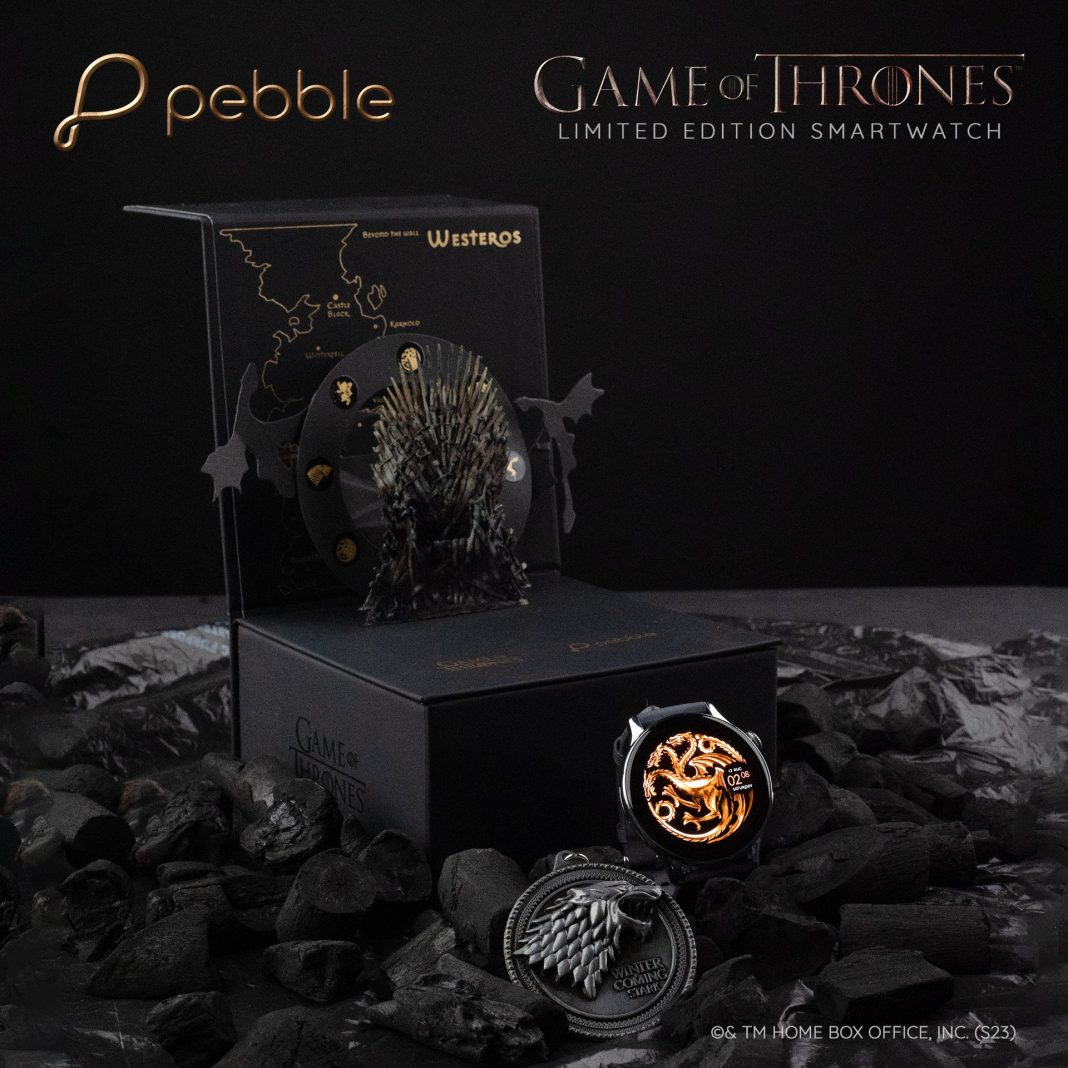 Pebble Game of Thrones Limited Edition smartwatch launched in India ...