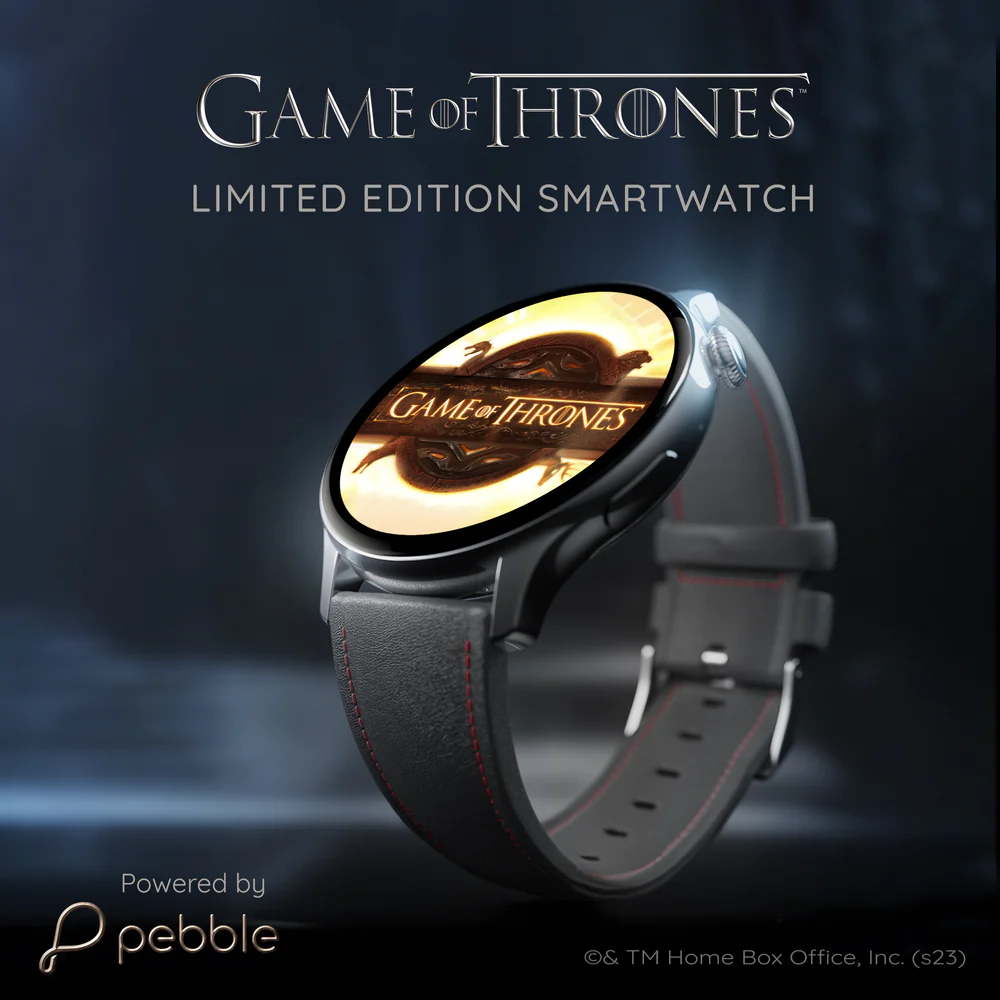 Pebble Game of Thrones Limited Edition smartwatch launched in India ...