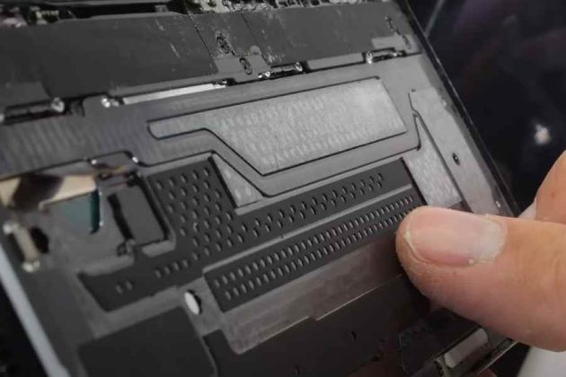 Samsung Galaxy Z Fold 5 teardown reveals shock dispersion layer