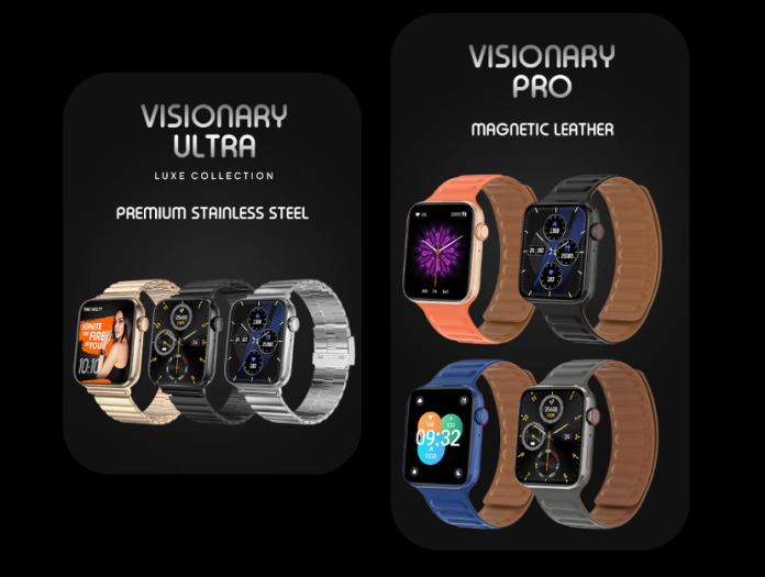 Fire-Boltt Visionary Ultra/Pro smartwatches with 1.78" AMOLED display ...