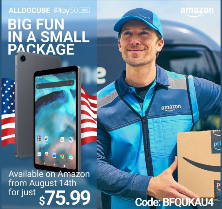 ALLDOCUBE iPlay 50 Mini: Get Android 13, 8.4-Inch Display, and 12GB RAM ...