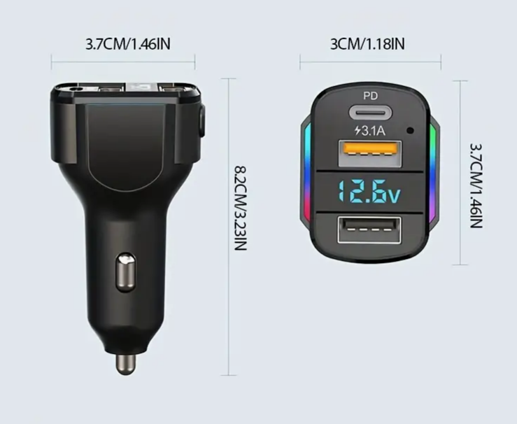 Get LUTU 65W 3-Port USB PD Fast Car Charger for a heavily discounted ...