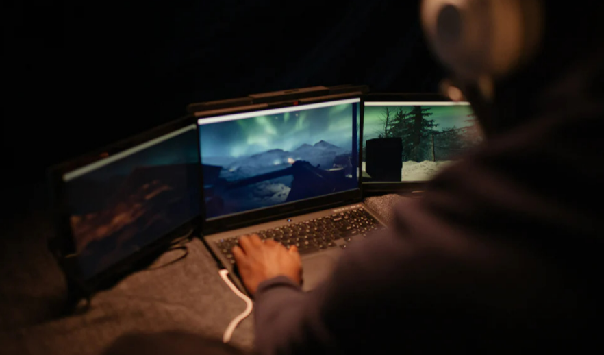 Get 40% Off on Trio: The Ultimate Portable Triple-Screen Laptop ...