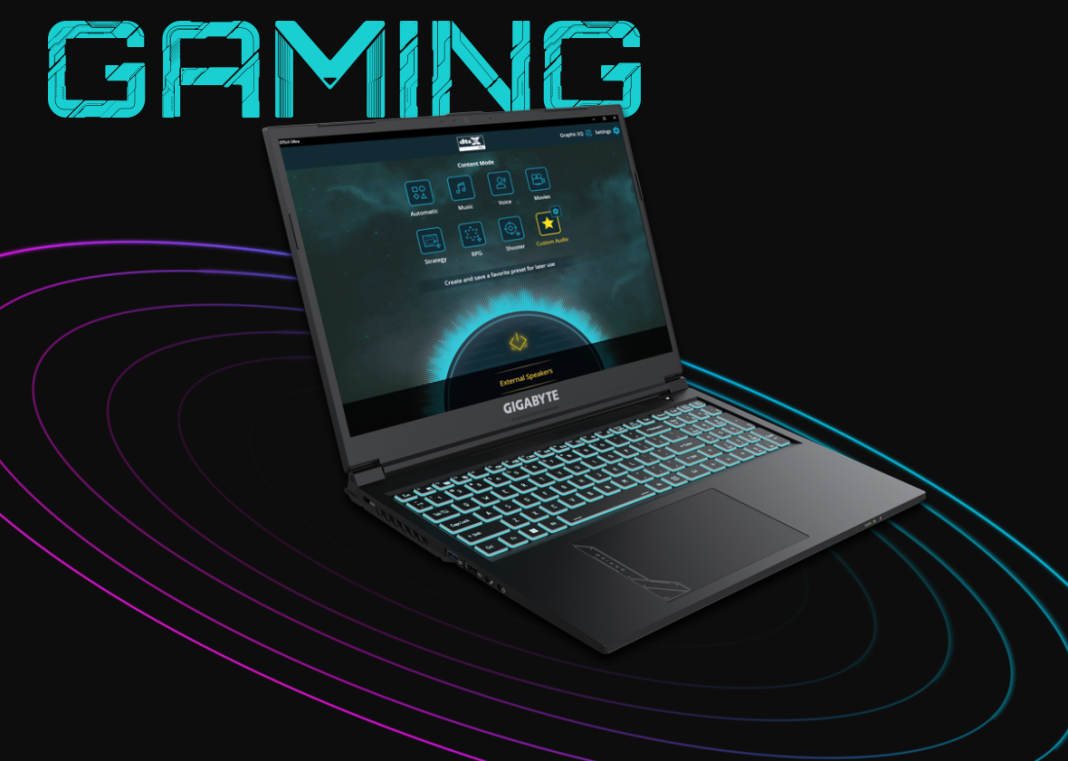 GIGABYTE G6 gaming laptop with up to Intel i7-13620H & RTX 4060 ...