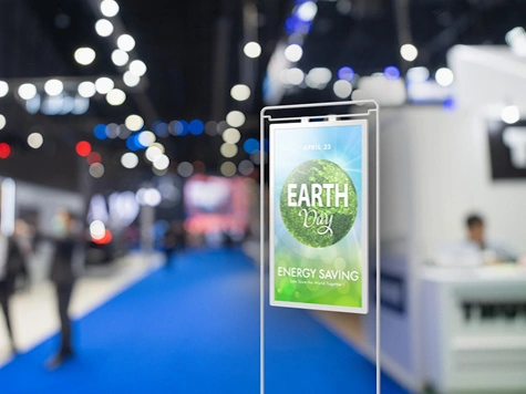 Sharp 25.3" and 13.3" color E-Ink electronic posters (ePoster ...