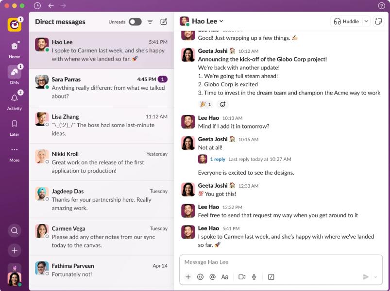 Slack gets a major redesign: Here's what's changed