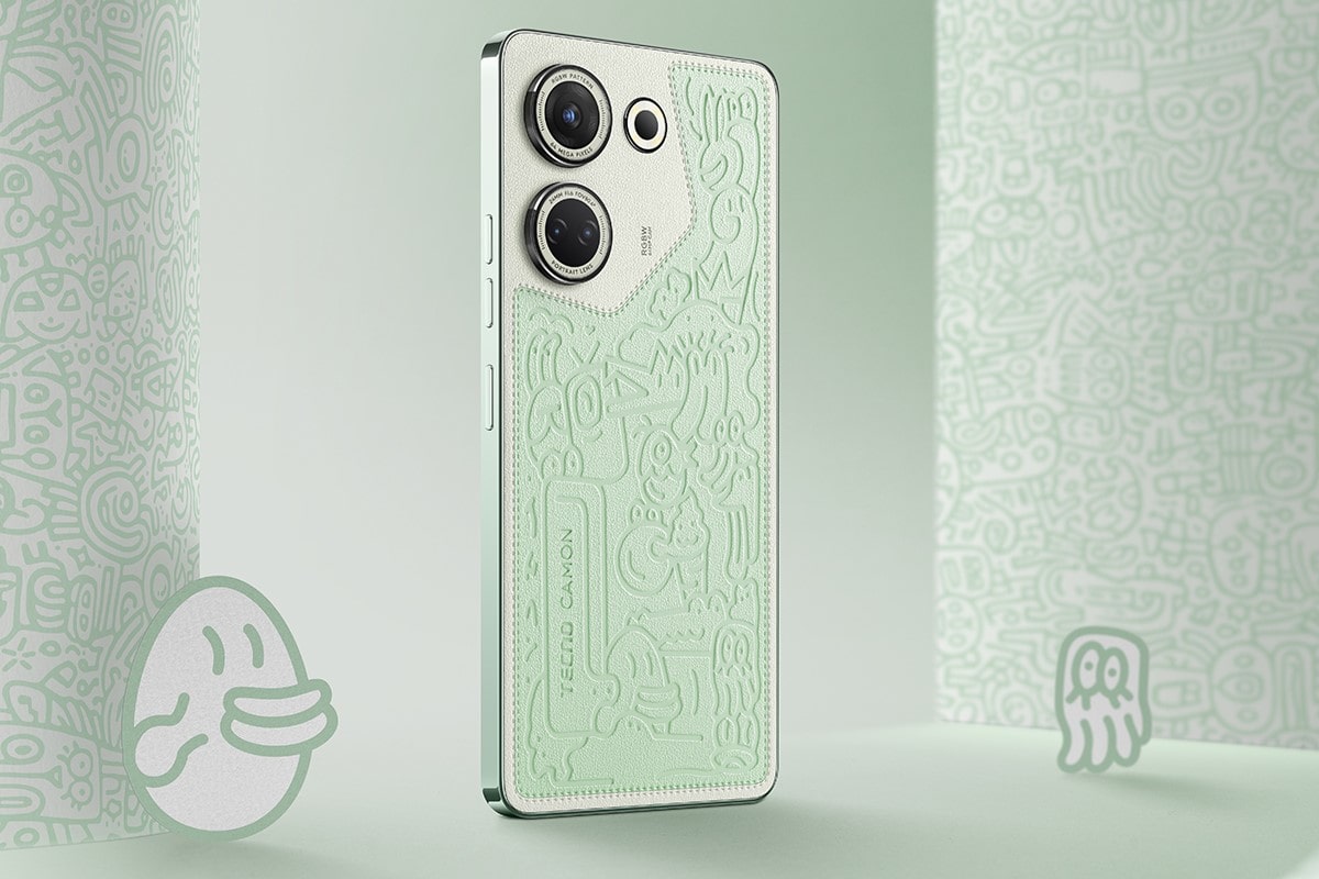 Tecno Camon 20 Avocado Art Edition launched in India with graffiti ...