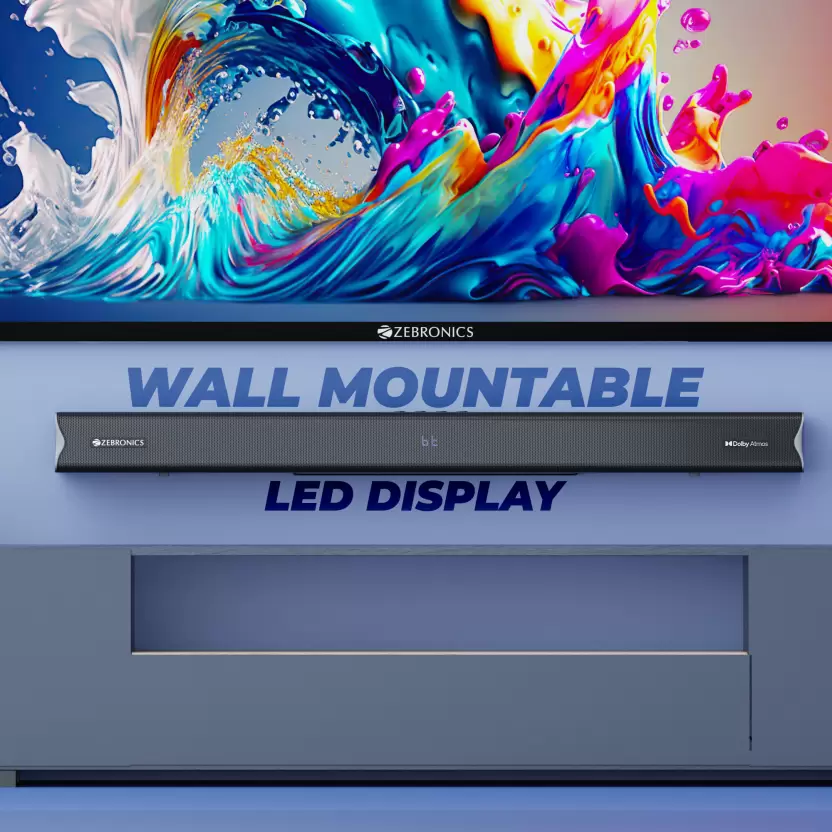 Zebronics Zeb-Juke Bar 1000 150W soundbar with Dolby Atmos launched in ...