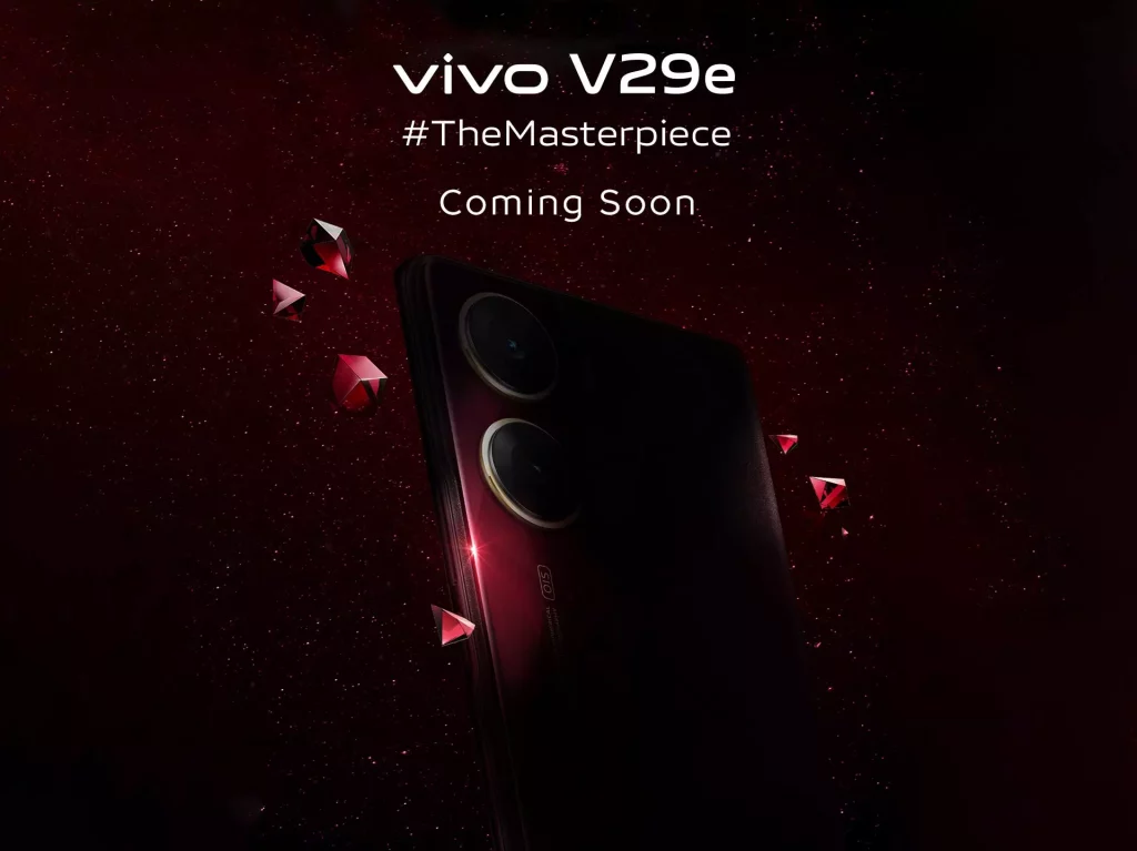 Vivo V29e 5G Indian launch officially teased, pricing tipped - Gizmochina