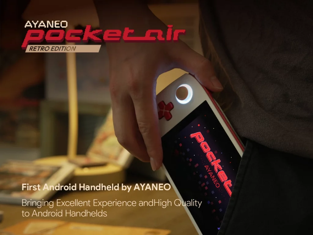 AYANEO Pocket Air handheld console launching on Sep 5, full spec sheet ...