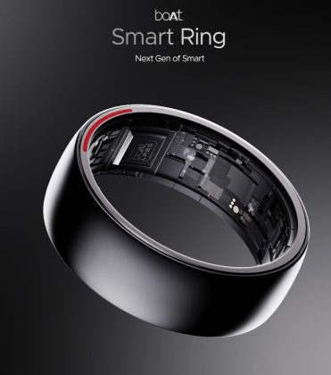 boAt Smart Ring With Smart Touch Control, Body Recovery Tracking ...