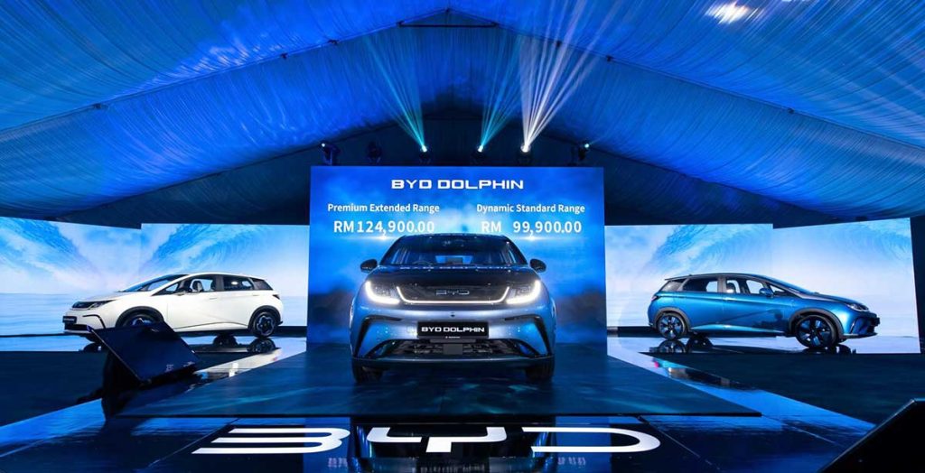 BYD compact EV Dolphin launched in Malaysia - Gizmochina