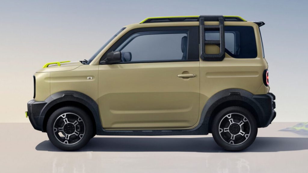 Geely's New Electric Mini Car, the Panda Knight, Officially Unveiled ...