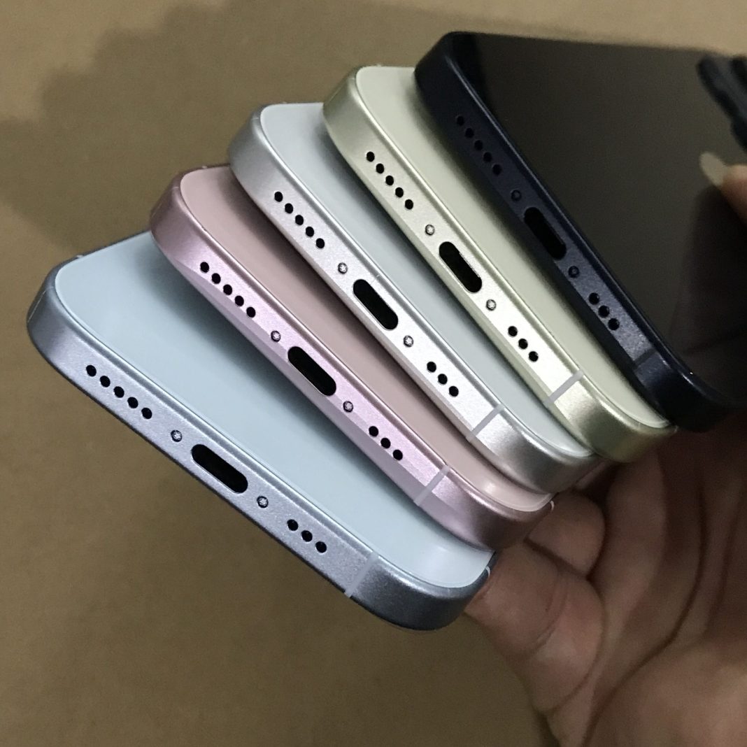 iPhone 15 dummy models appeared online, showcasing colour options & a ...