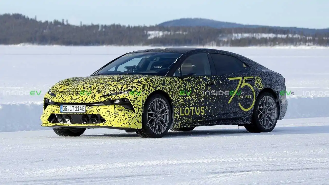 Lotus Unveils the Type 133 Electric Sedan with 400 Miles of Range ...