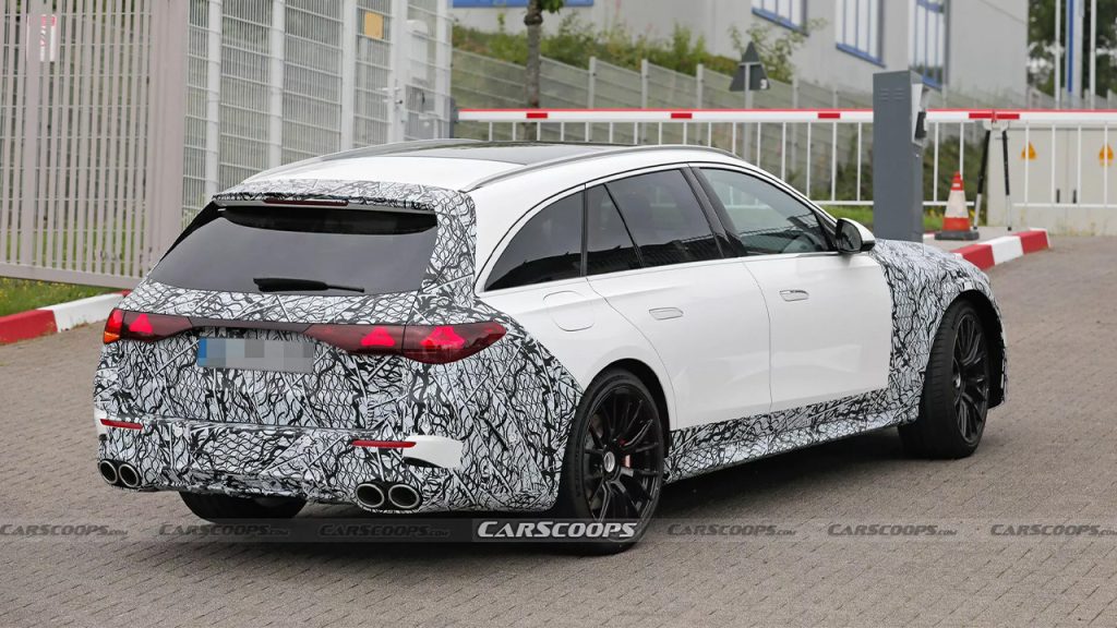 New Mercedes-AMG E53 Plug-In Hybrid Revealed In Spy Photos - Gizmochina