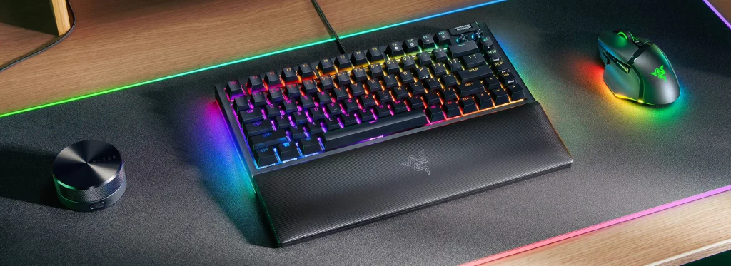 Razer BlackWidow V4 75% TKL keyboard launched with Orange tactile ...