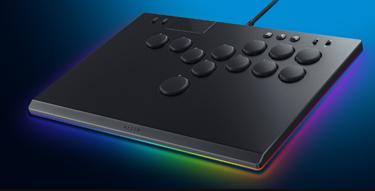 Razer showcases the Kitsune All-Button Optical Arcade Controller with ...