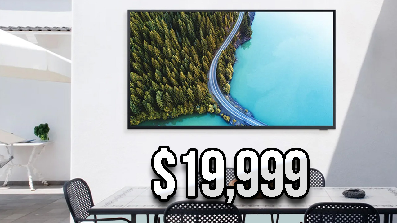 Brighter Than Sunlight: Samsung Launches 85-inch Terrace TV with Mini ...
