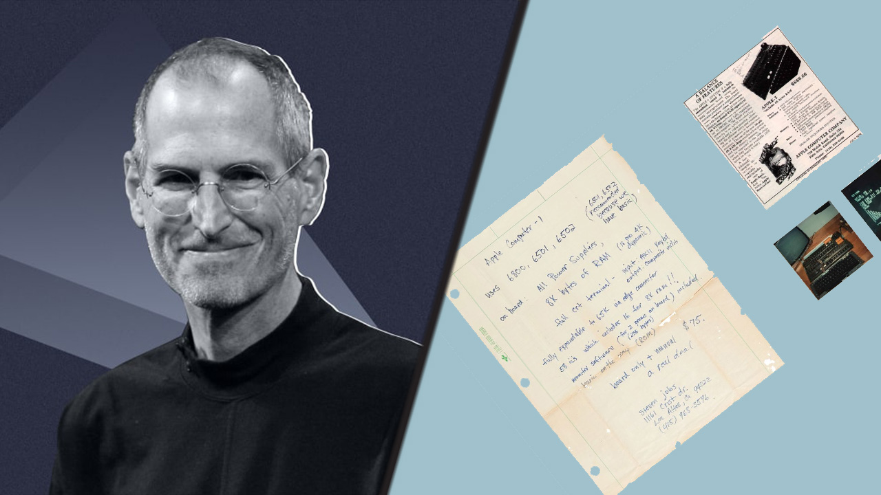 Apple-1 Ad Written by Steve Jobs Becomes Most Expensive Piece of Paper ...