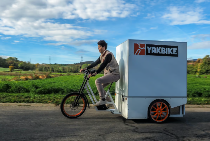Yakbike cargo e-trike with an electronic drivetrain unveiled - Gizmochina
