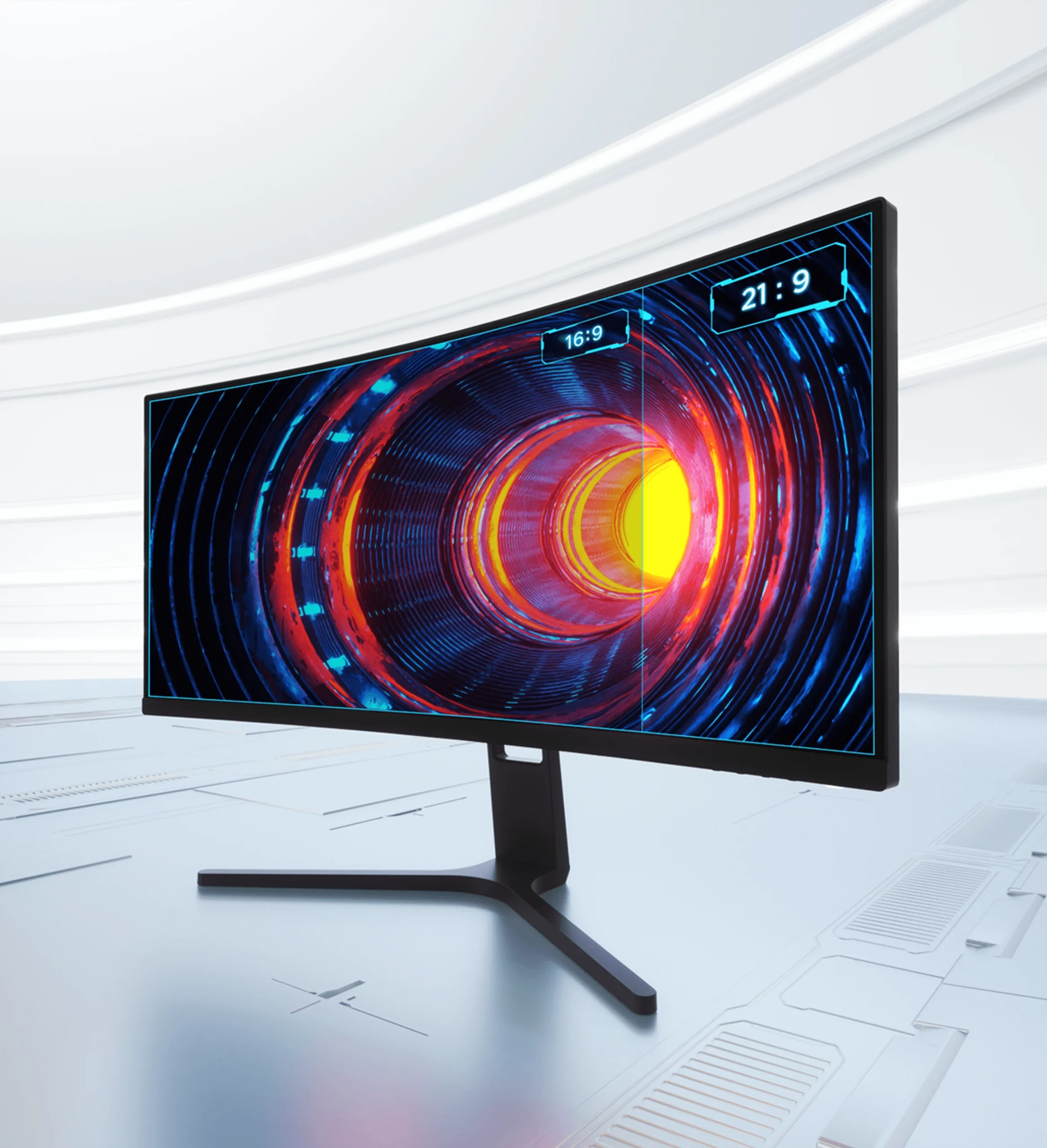 Xiaomi Curved Gaming Monitor 30" with 200Hz refresh rate & AMD FreeSync ...