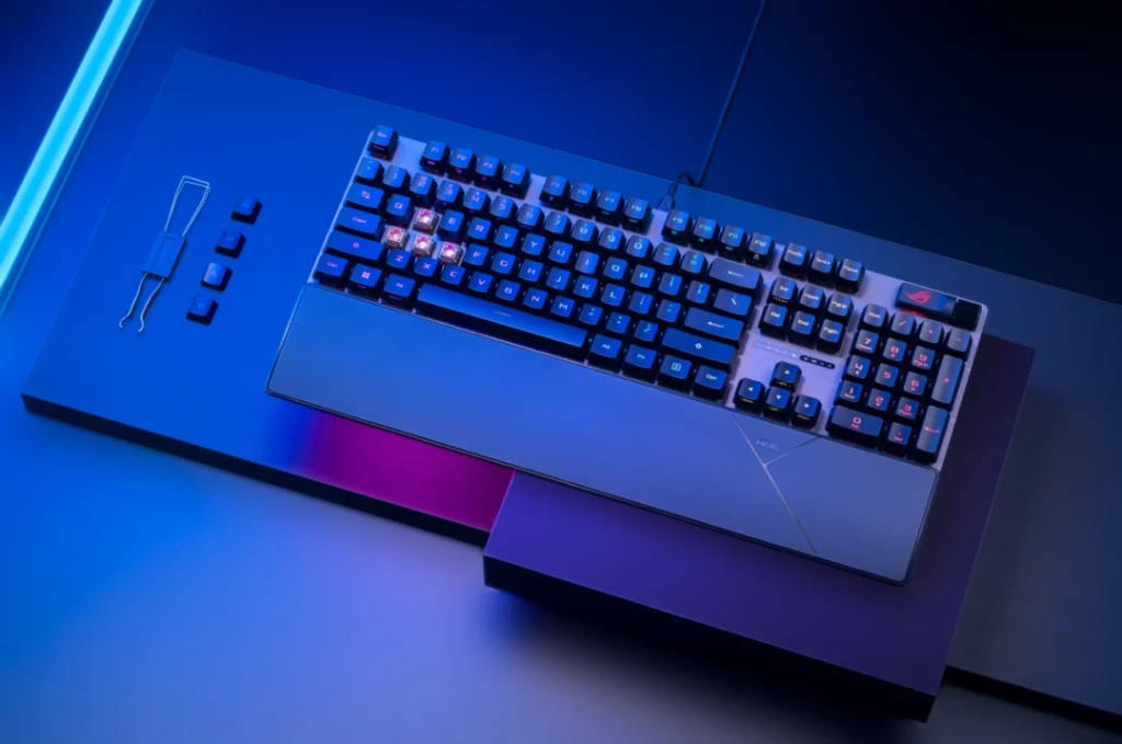 ASUS ROG Ranger 2 wired mechanical keyboard unveiled, will go on sale ...
