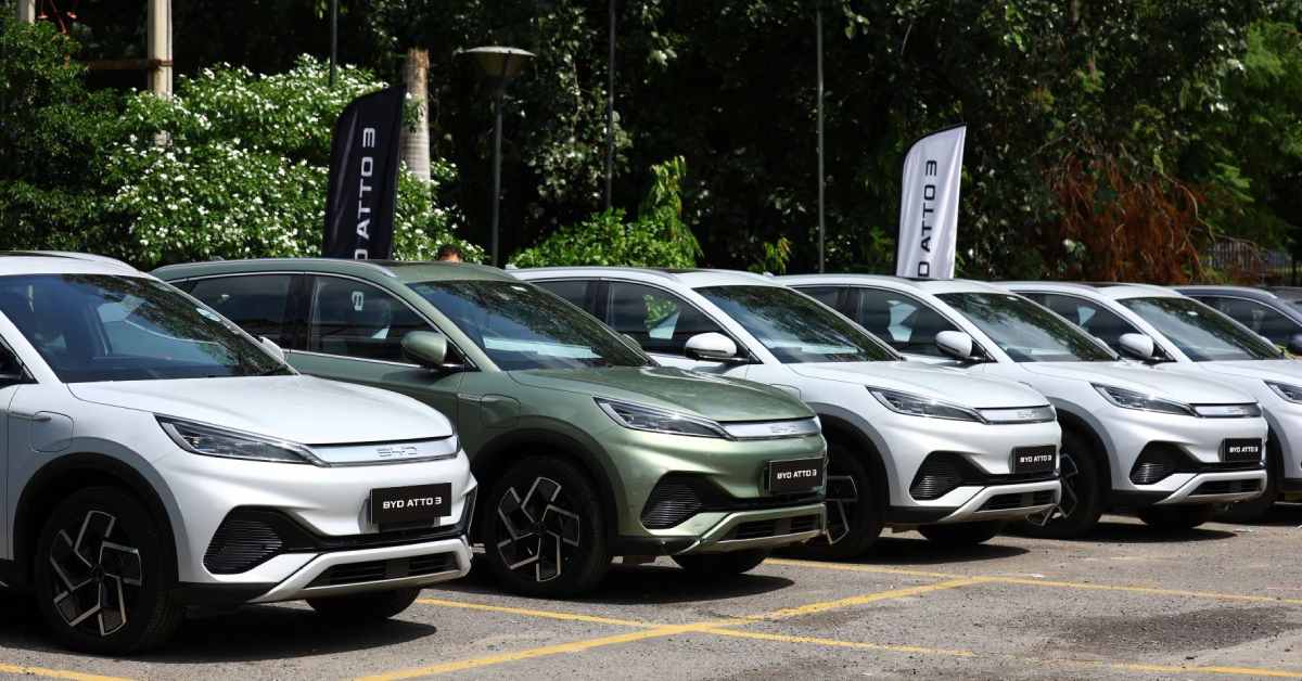 BYD India delivers 200 units of Atto 3 electric SUV in a single day