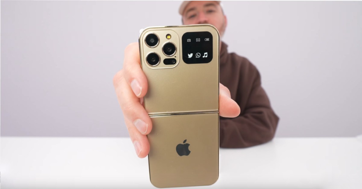 YouTuber posts video of what appears to be a foldable iPhone, but it's ...