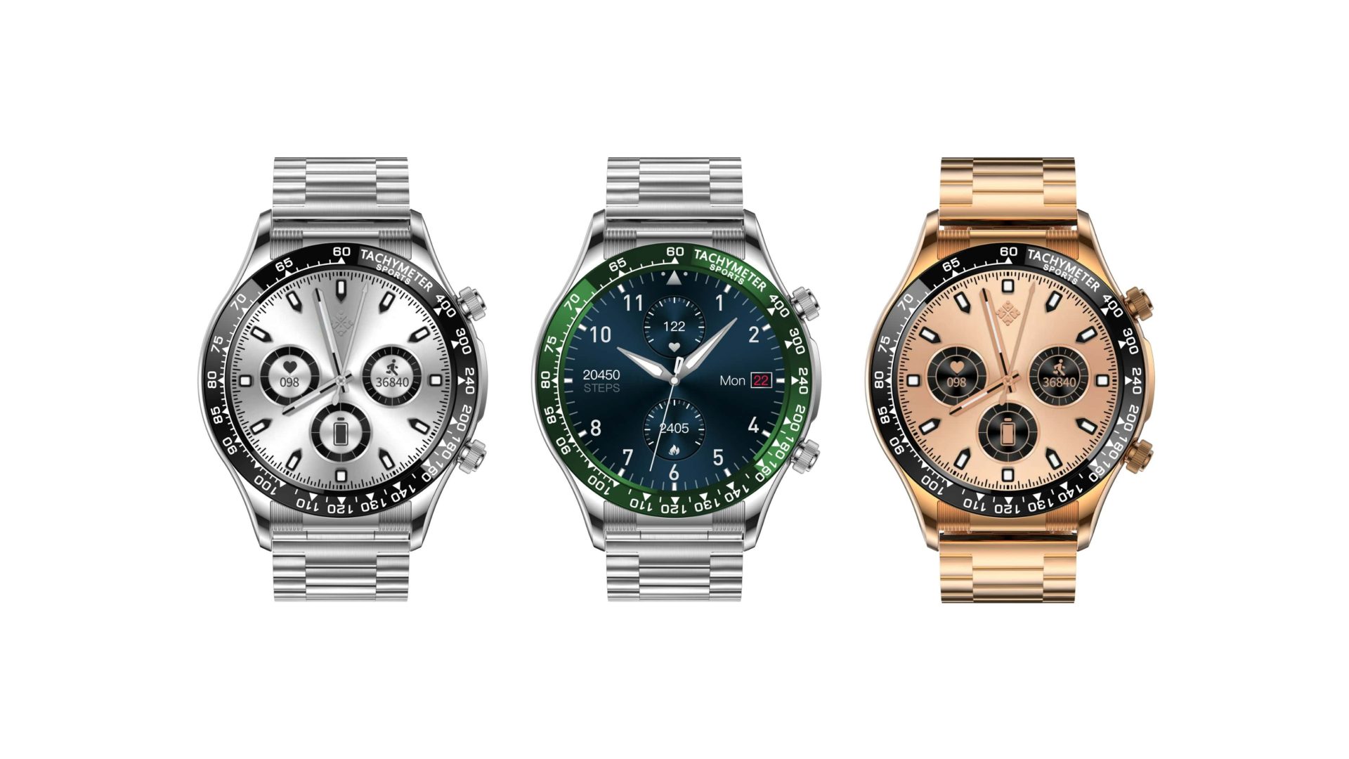 Crossbeats Monarch smartwatch with 700nits bright AMOLED display ...