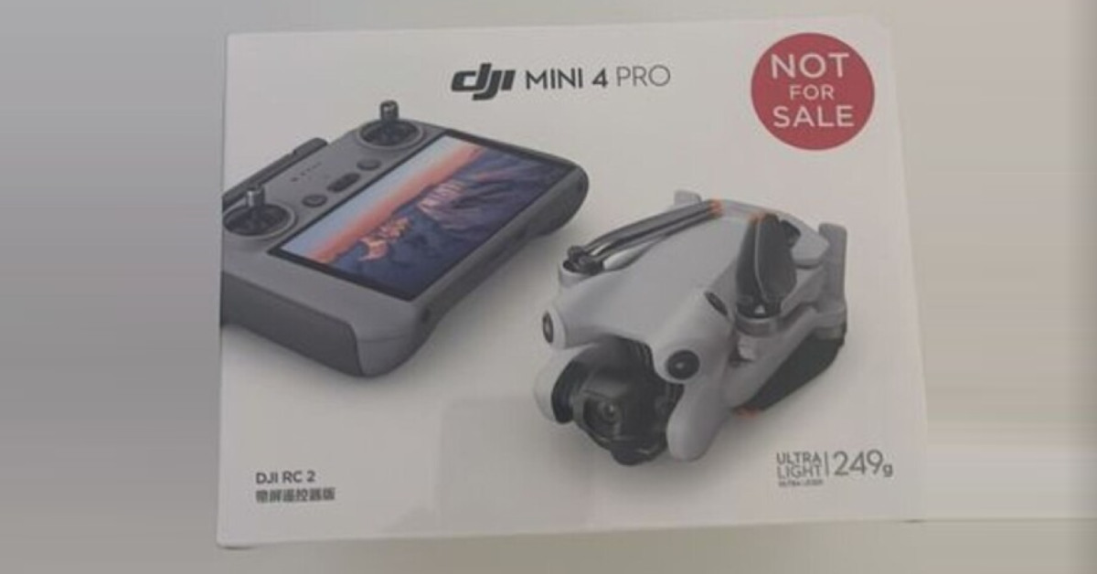 DJI Mini 4 Pro: Leaked photos reveal new drone with RC 2 controller