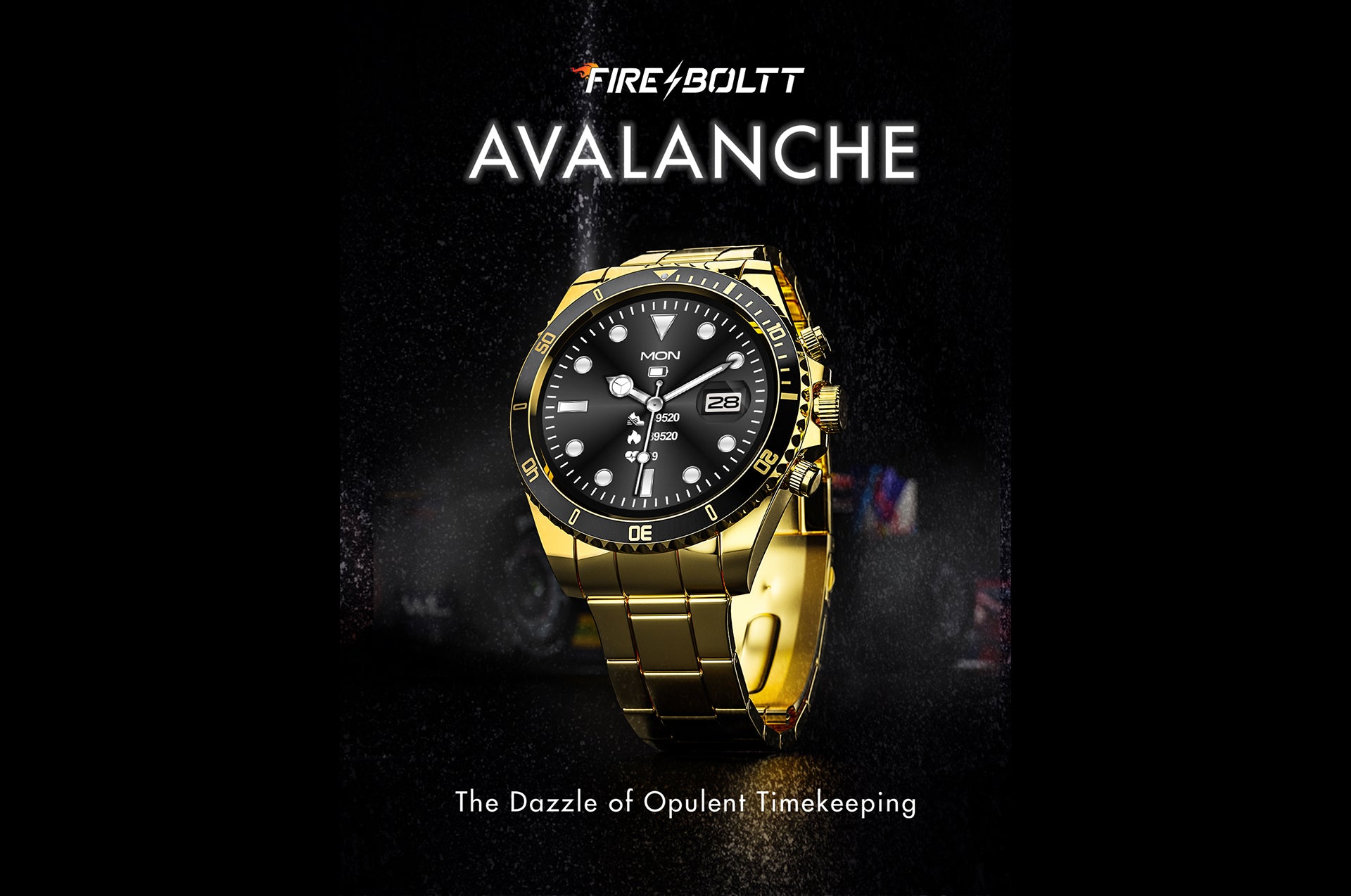Fire-Boltt Avalanche with Bluetooth calling, metal body, HD display ...