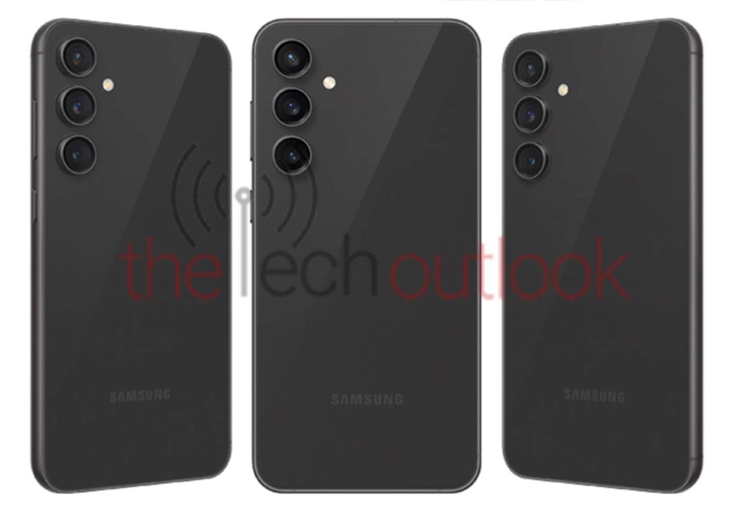 Samsung Galaxy S23 FE leaks in Graphite color ahead of launch - Gizmochina