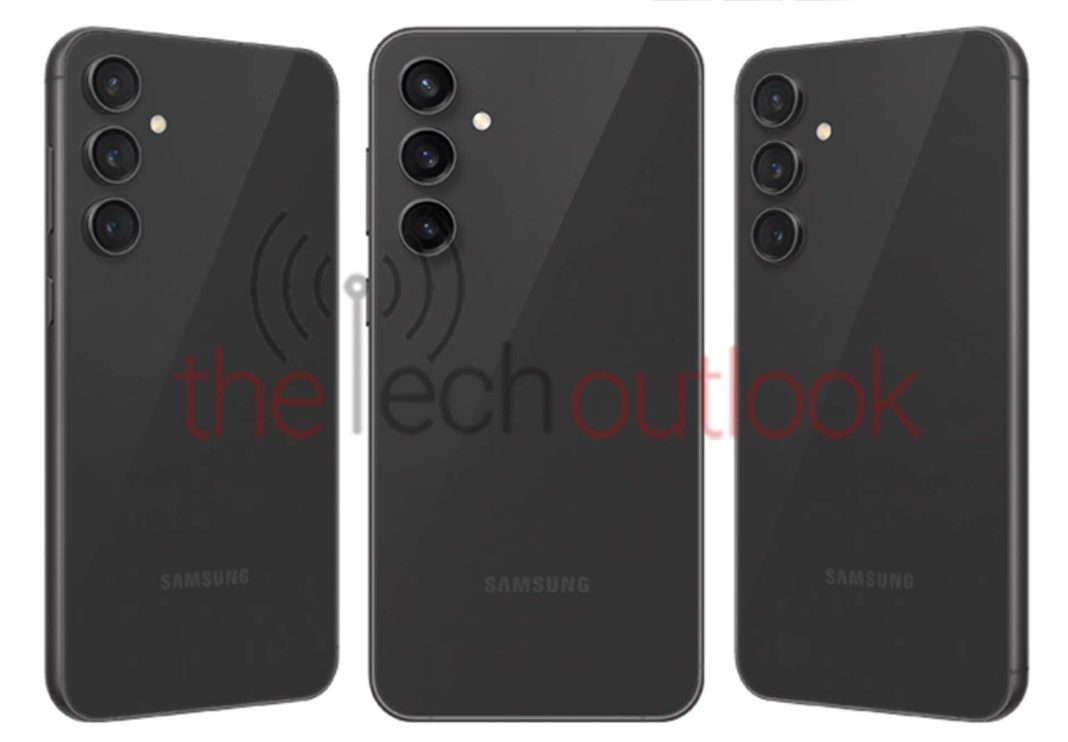 Samsung Galaxy S23 FE leaks in Graphite color ahead of launch - Gizmochina