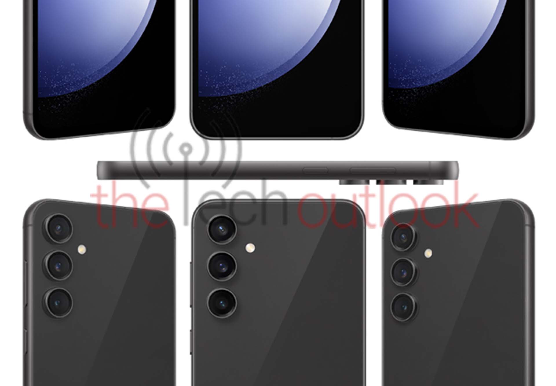 Samsung Galaxy S23 FE leaks in Graphite color ahead of launch - Gizmochina