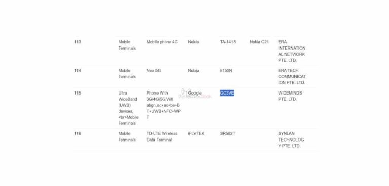 Google Pixel 8 Pro surfaces on IMDA ahead of launch - Gizmochina