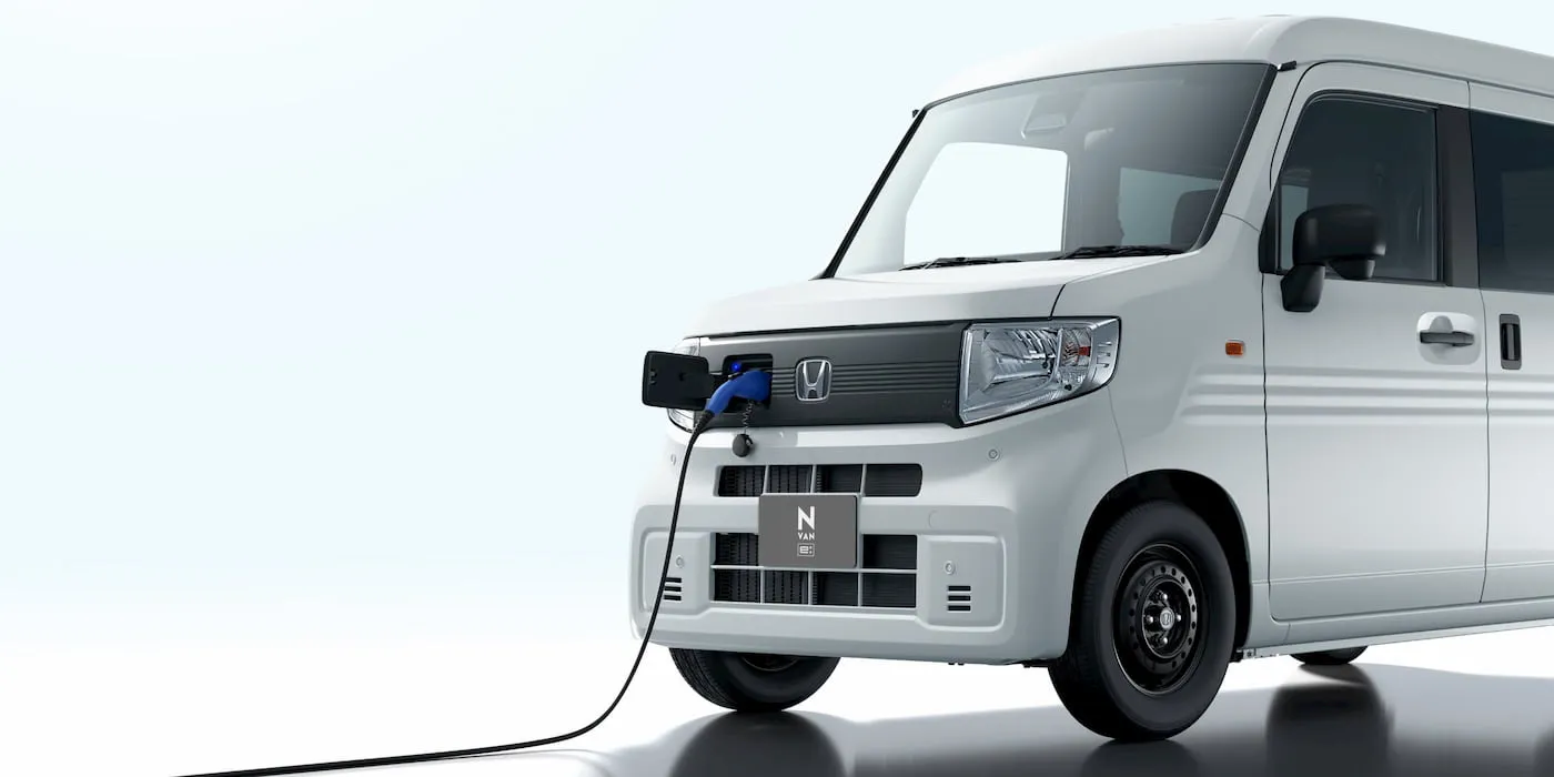 Honda electric N-Van e with a 130-mile range unveiled in Japan - Gizmochina