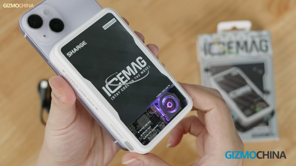Sharge ICEMAG Power Bank Review: Magnetic Wireless Charge With Active ...