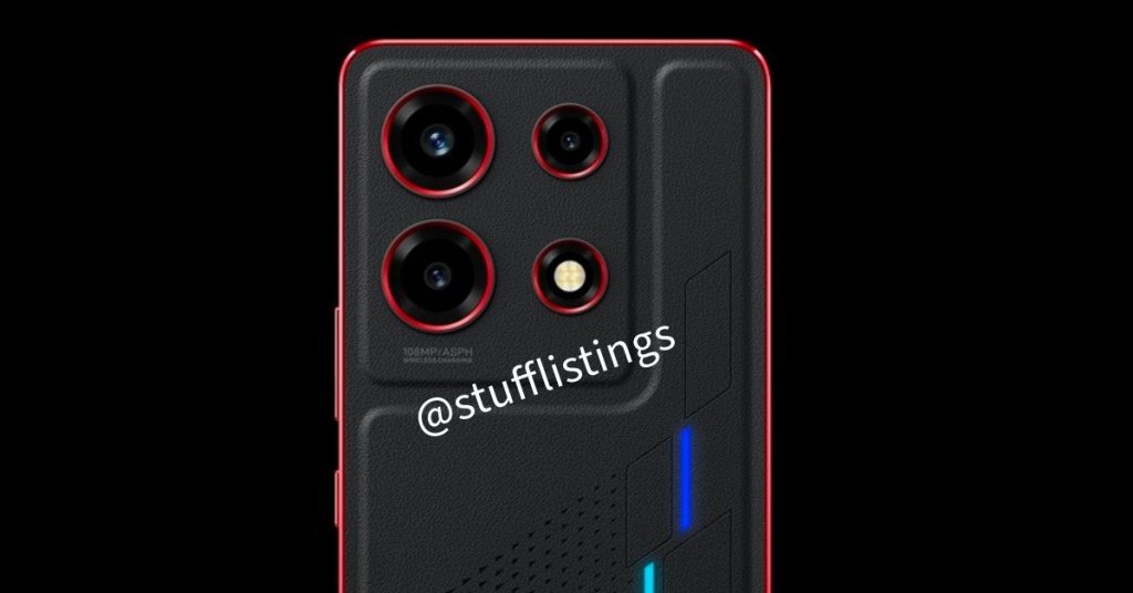 Infinix Note 30 VIP Racing Edition's leaked render reveals the design ...