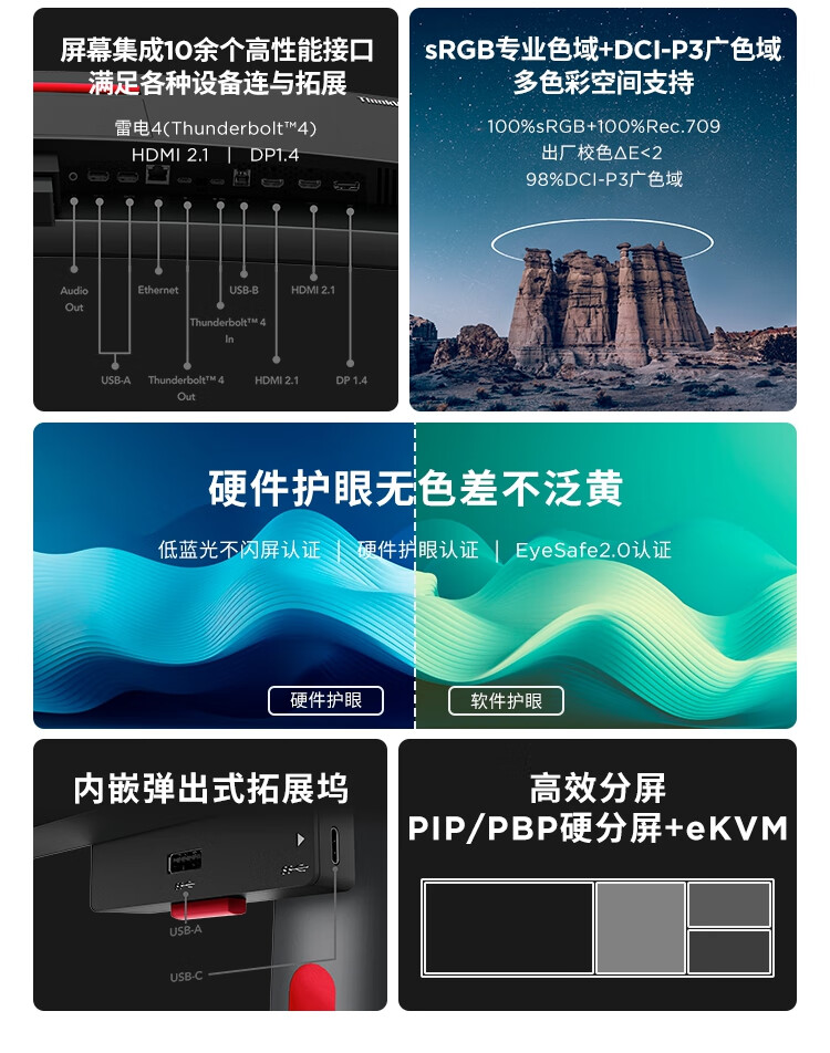 Lenovo ThinkVision P49w, a 49-inch Dual QHD ultrawide curved monitor ...