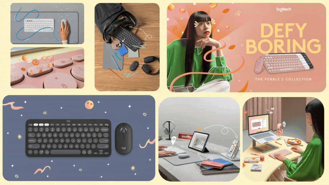 Logitech Pebble 2 Combo built with recycled plastic launched in India for Rs 5,995 (~$50 ...