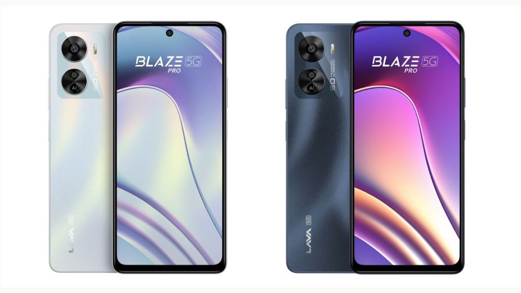 Lava Blaze Pro 5G launched in India for Rs 12,499 (~$150), offers 120Hz ...
